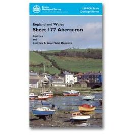 Aberaeron (Bedrock plus bedrock and superficial geology map)