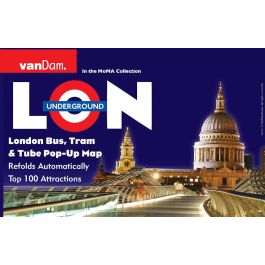 London PopUp Tube Map by VanDam