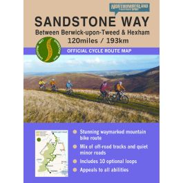 Sandstone Way Official Cycle Route Map